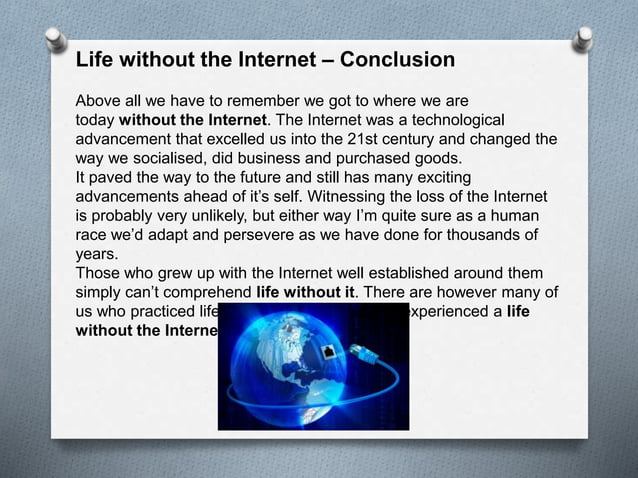 Life without Internet ! -USAMV | PPT