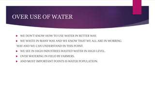 LIFE WITHOUT WATER.pptx