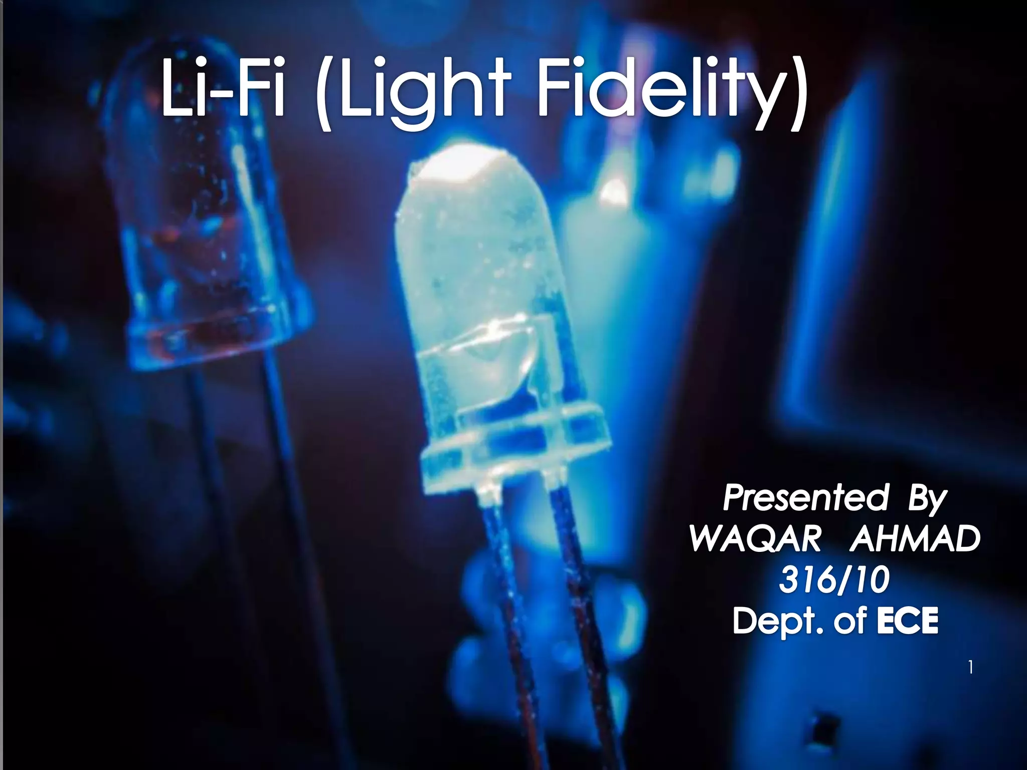 Li fi | PPTX | Computer Networking | Computing