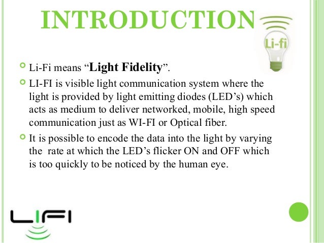 Lifi technology
