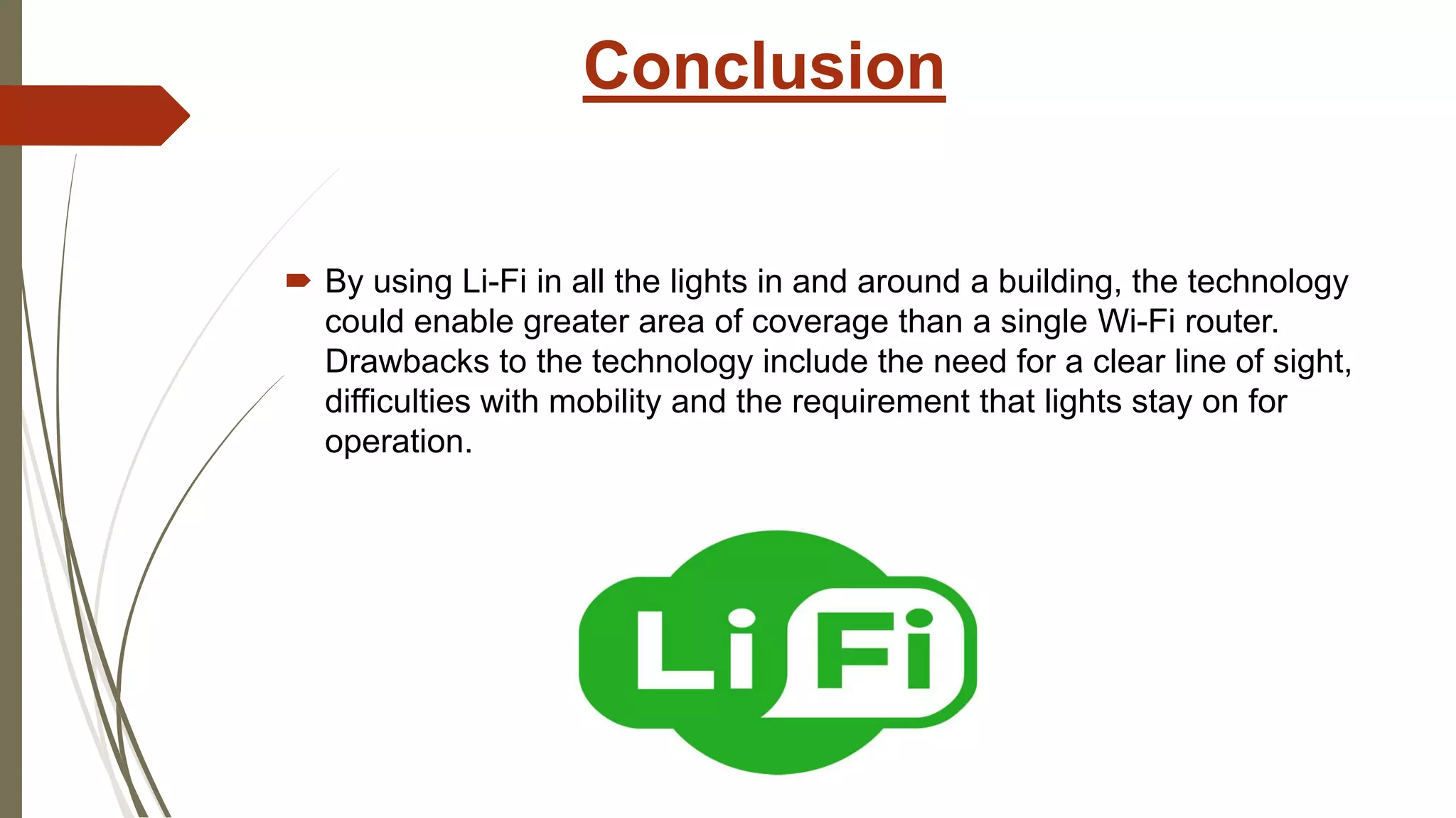 Li-Fi Technology PPT | PDF