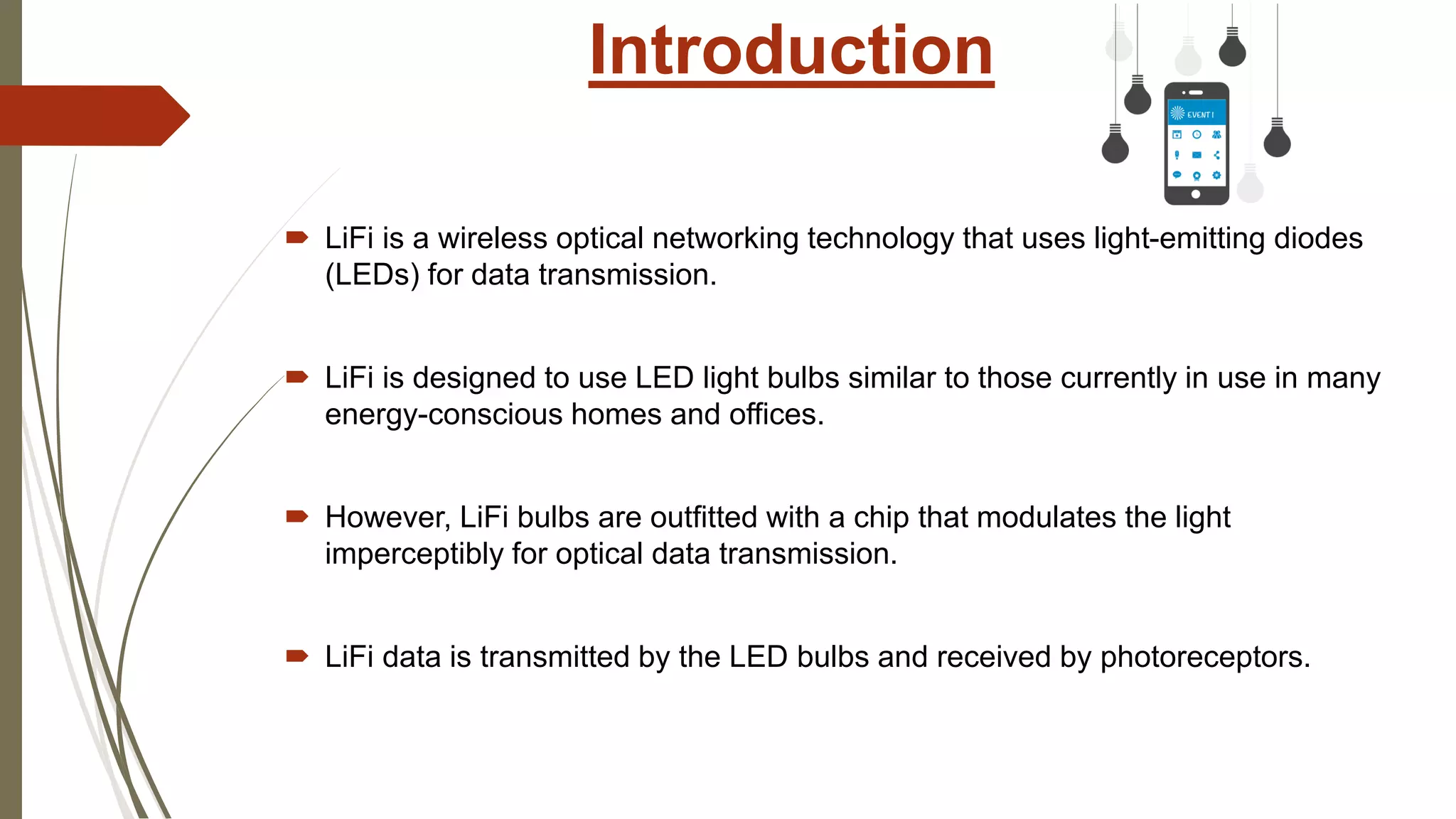 Li-Fi Technology PPT | PDF