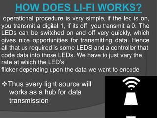 Li fi Technology | PPT