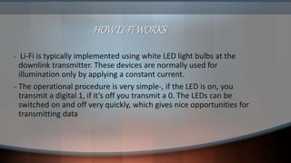 Li-fi technology | PPT