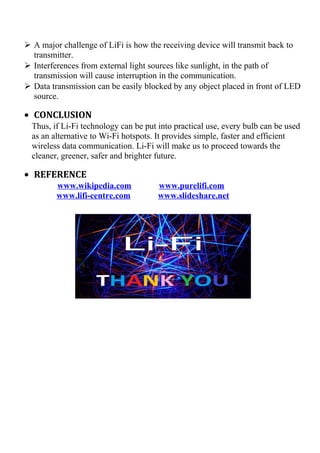 Lifi technology | DOC