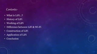 Li fi | PPTX