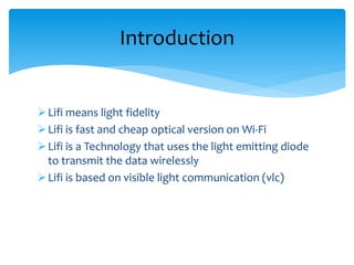 Lifi | PPTX