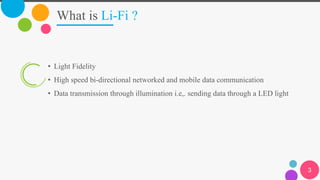 Li fi | PPT