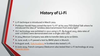 Lifi Technology | PPT