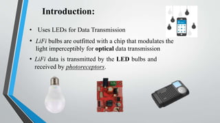 LiFi A new Network Technology | PowerPoint Presentation | PPT