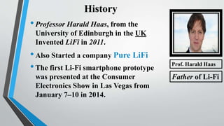 LiFi A new Network Technology | PowerPoint Presentation | PPT