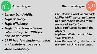 LiFi A new Network Technology | PowerPoint Presentation | PPT