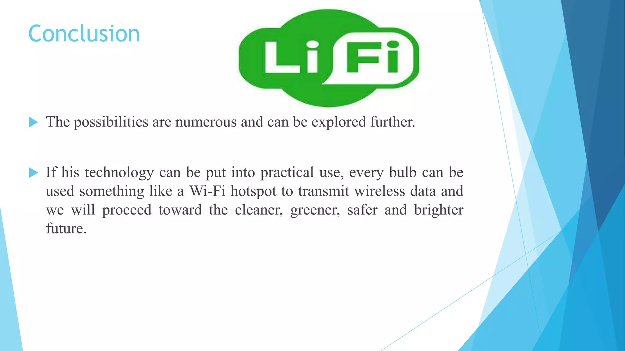 Light Fidelity (Li Fi) | PPTX