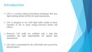 Light Fidelity (Li Fi) | PPTX