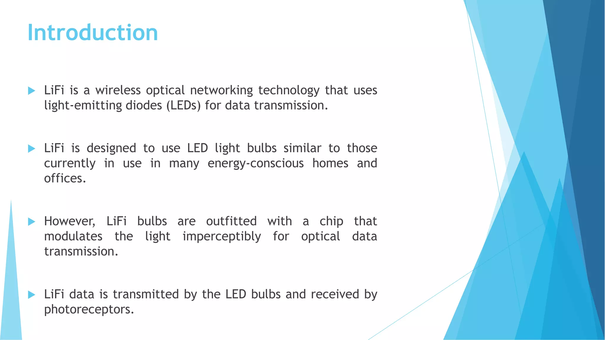 @Paper Presentation on Li-Fi (light fidelity system) | PPT