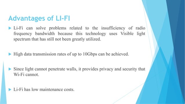 @Paper Presentation on Li-Fi (light fidelity system) | PPT