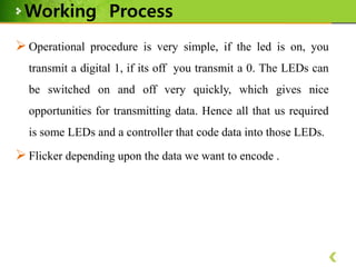 Lifi abhishek | PPTX | Computer Networking | Computing
