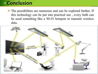 Lifi abhishek | PPTX | Computer Networking | Computing