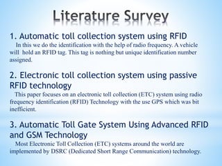 Lifi based automation of toll gate | PPTX | Auto Navigation Systems ...