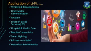 Li-Fi Technology ( Advanced Technology in Future) | PPTX