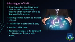 Li-Fi Technology ( Advanced Technology in Future) | PPTX