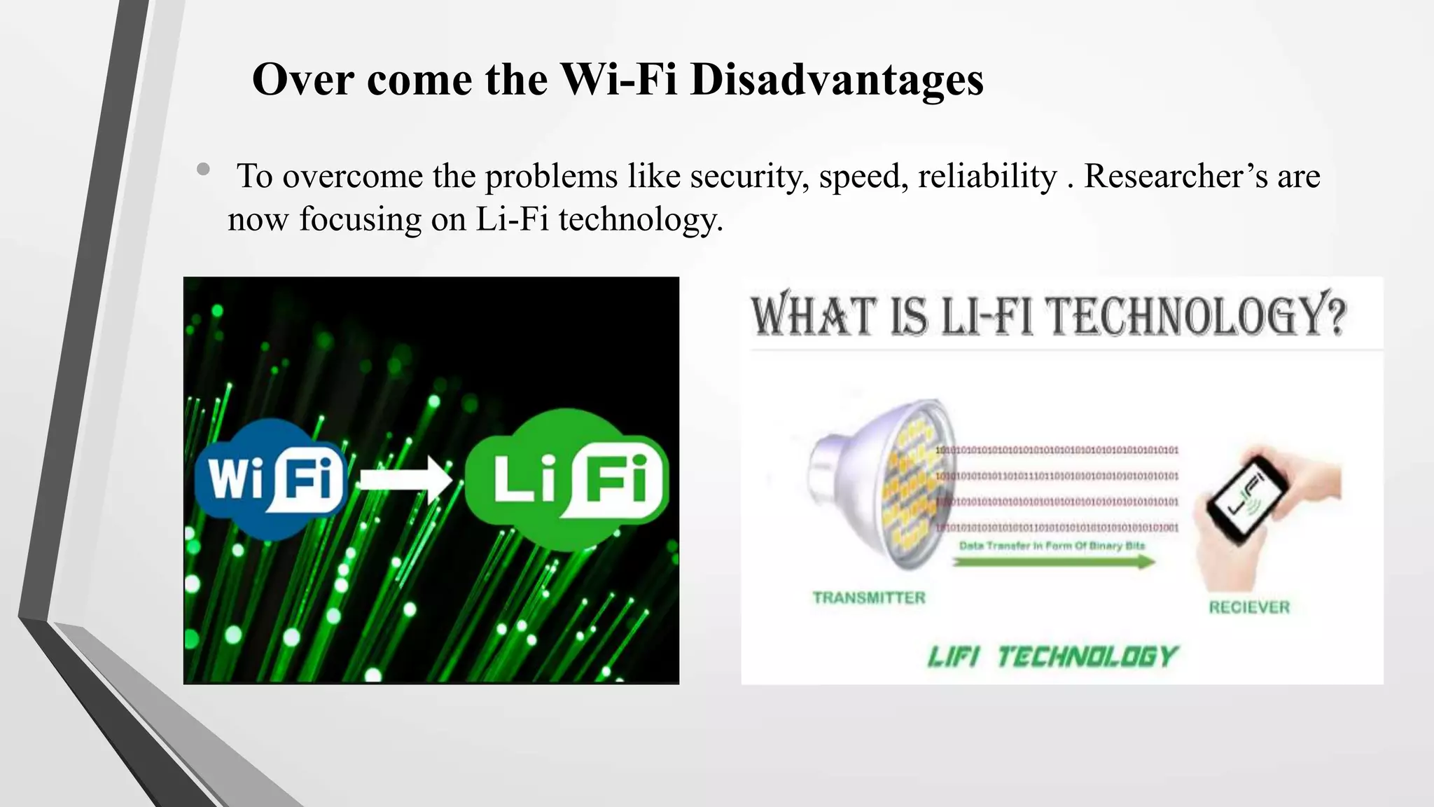 Lifi data transmission | PPT