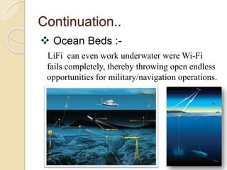 Lifi(light fidelity) | PPTX