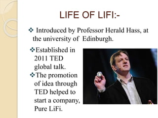 Lifi(light fidelity) | PPTX