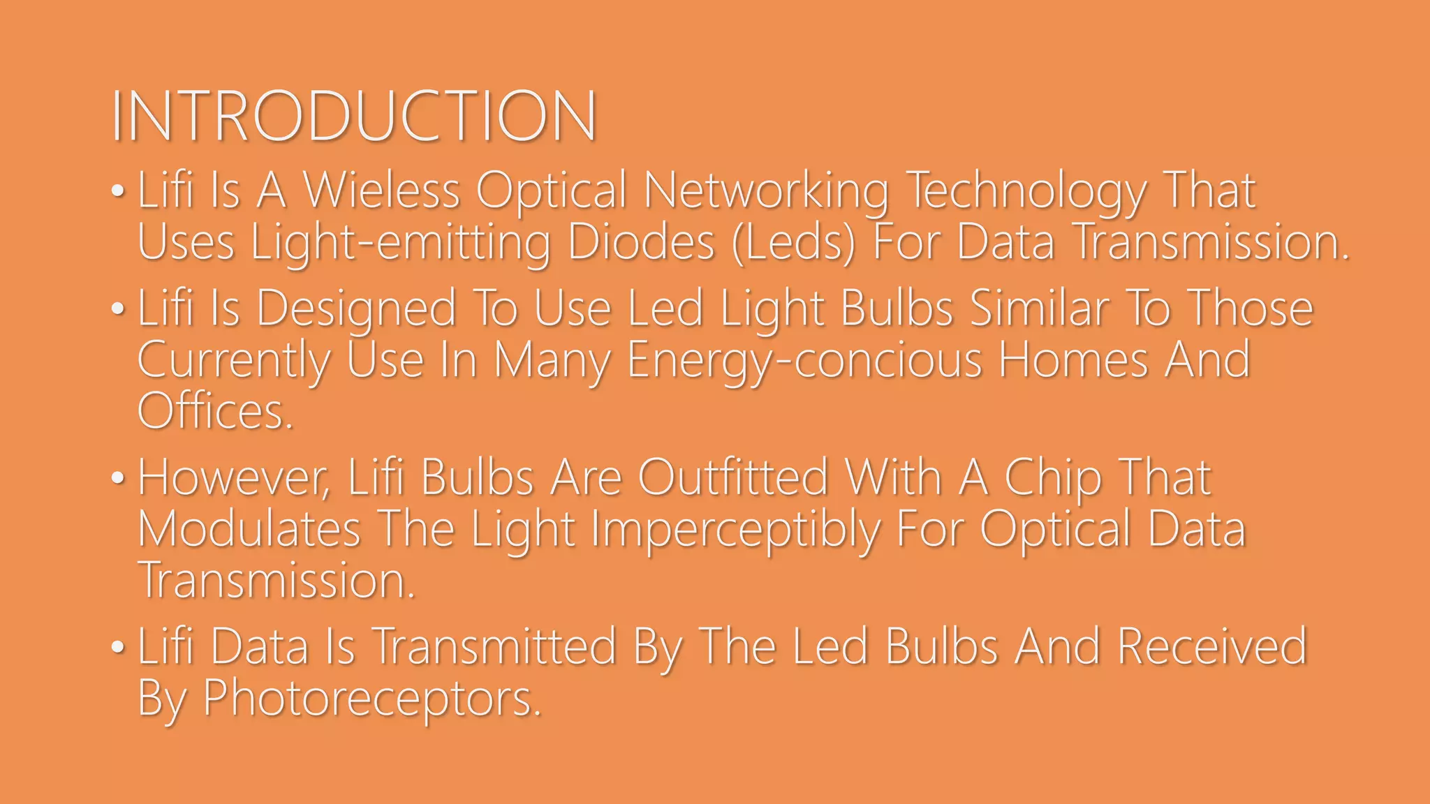 Lifi ppt | PPT