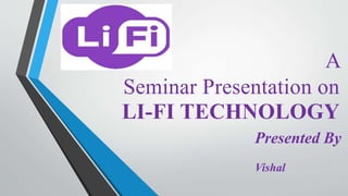 Li fi ppt | PPTX