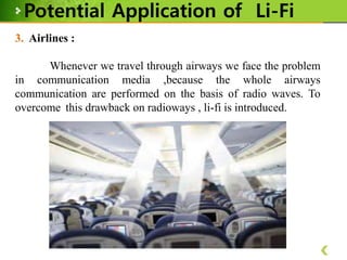 LiFI TECHNOLOGY | PPTX