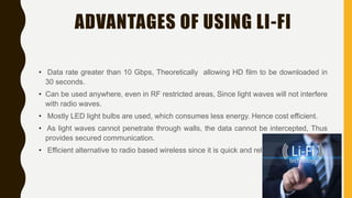 powerpoint presentation of LiFi | PPT