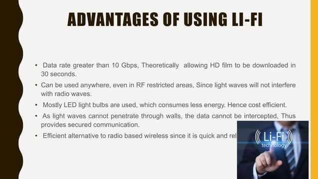 powerpoint presentation of LiFi | PPT