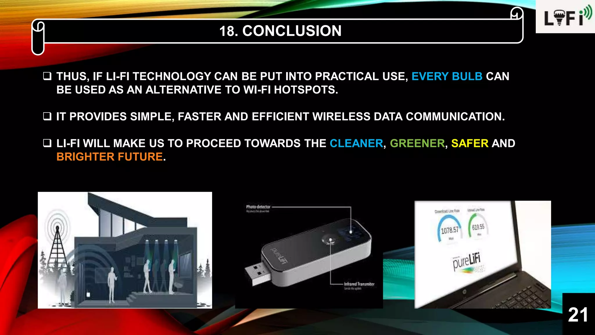 Lifi Technology (By Shashwat Sharma) | PPT