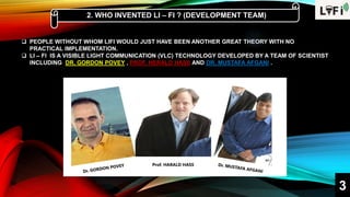 Lifi Technology (By Shashwat Sharma) | PPT