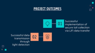 LIFI _ SMART TOLL COLLECTION SYSTEM final.pptx | Computer Networking ...