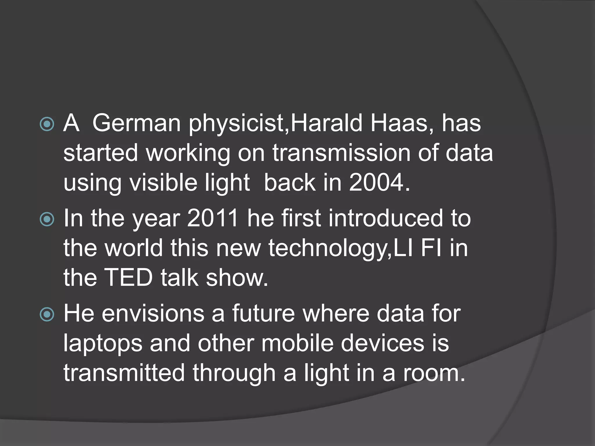 Li fi technology | PPTX