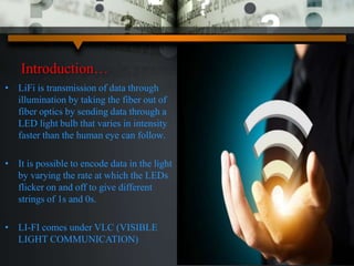 Li fi technology | PPTX