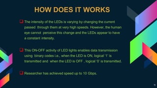 Lifi technology | PPTX