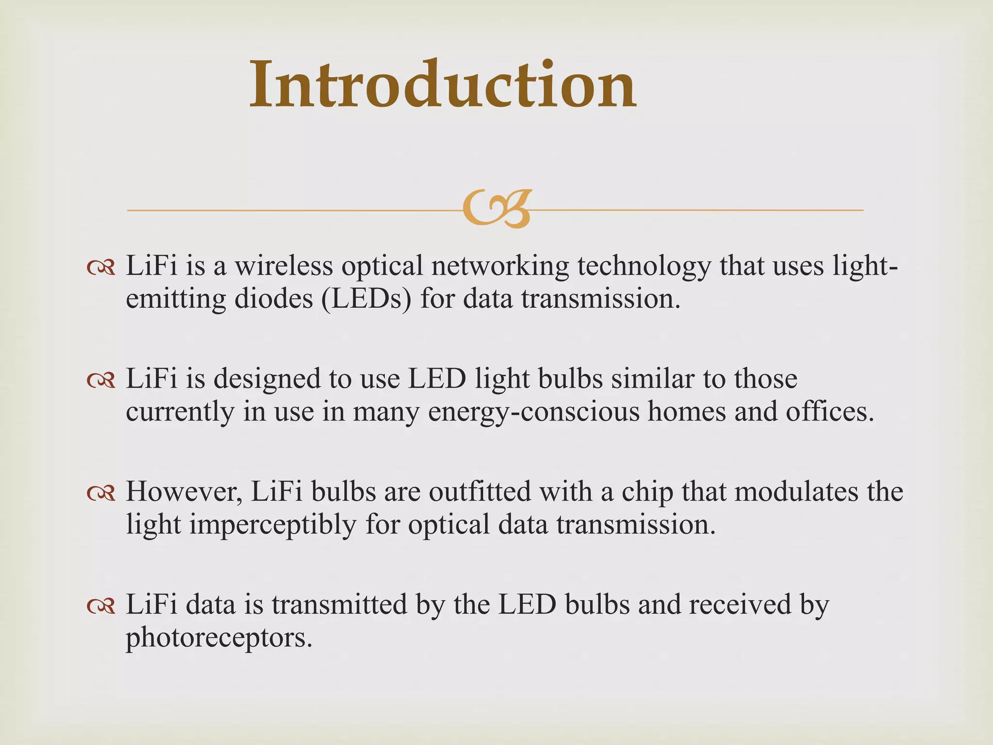 Li fi technology | PPT
