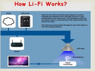 Li fi technology | PPTX