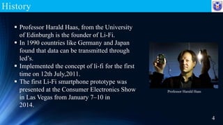 Lifi technology | PPTX