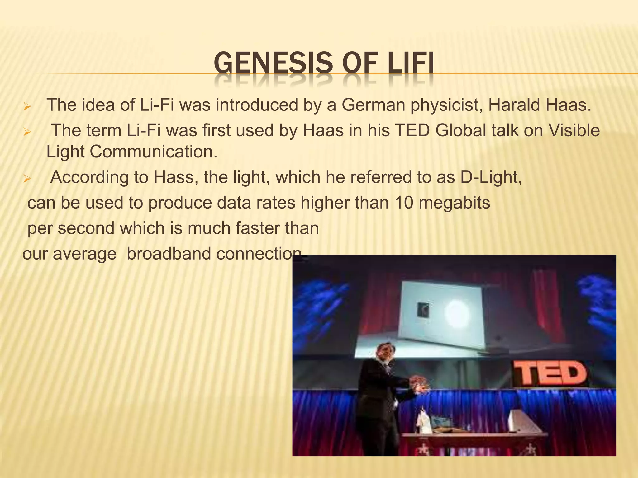 Lifi technology ppt | PPTX