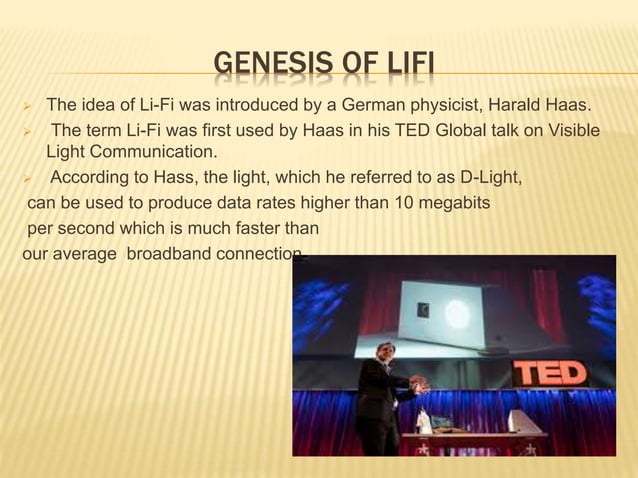 Lifi technology ppt | PPTX | Computer Networking | Computing