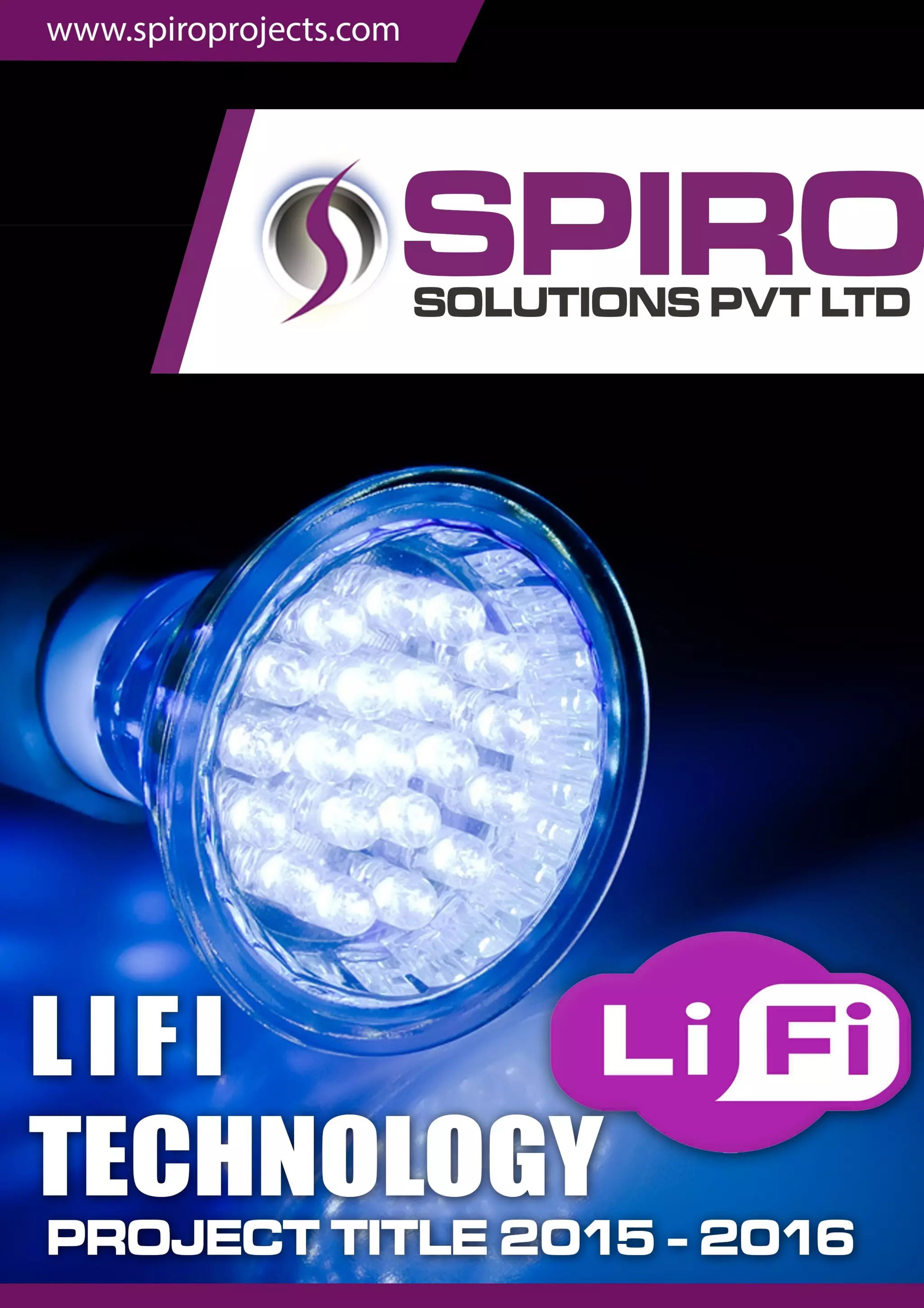 LIFI TECHNOLOGY PROJECT TITLES 2015 - 2016 | PDF