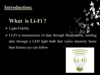 DGCT Lifi-Light Fidelity | PPTX | Computer Networking | Computing