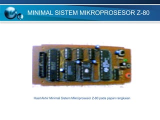 Design LIFT 3 LANTAI Menggukan Microprocessor Z80 | PPT