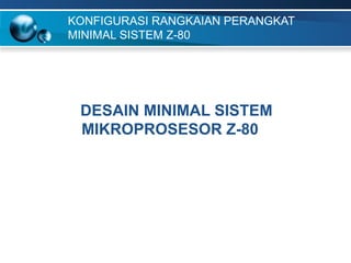 Design LIFT 3 LANTAI Menggukan Microprocessor Z80 | PPT