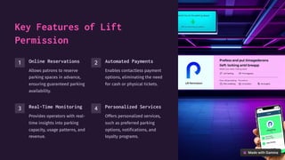 Lift Permission: A Smarter Approach to Parking Management | PPT