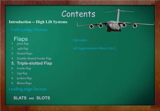 Lift augmentation devices ppt | PPTX